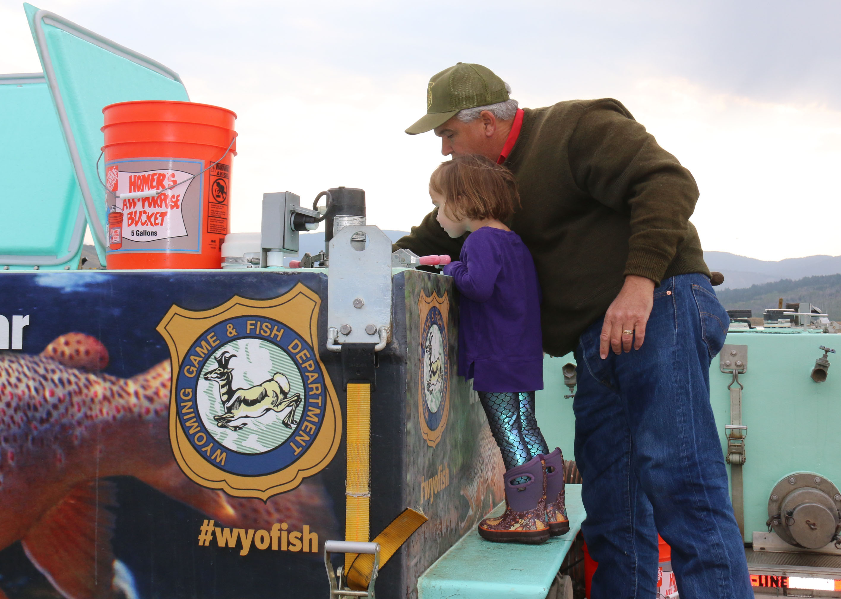 Wyoming Game and Fish Department - G&F Senior Fish Culturist Greg ...