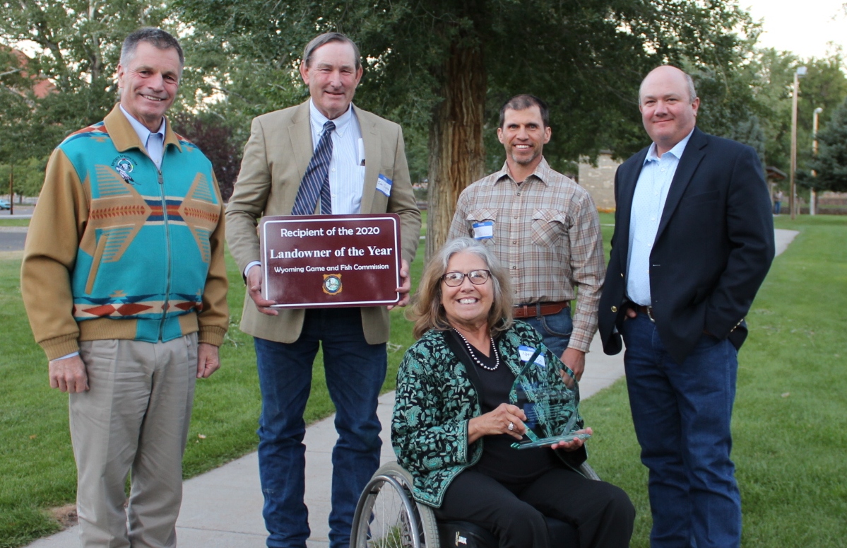 Wyoming Game and Fish Department - Manderson family recognized as 2020 ...