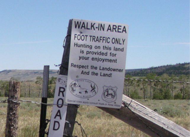 Walk-In Area rules | Wyoming Game & Fish Department